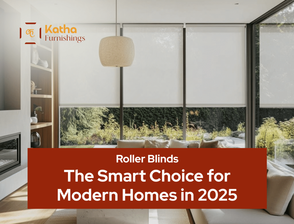 Roller Blinds 2025 – Modern, Stylish & Functional | Katha Furnishings